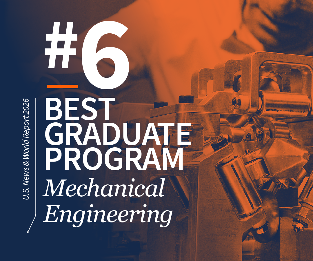 Graduate program in ME climbs to #6 | Mechanical Science & Engineering ...