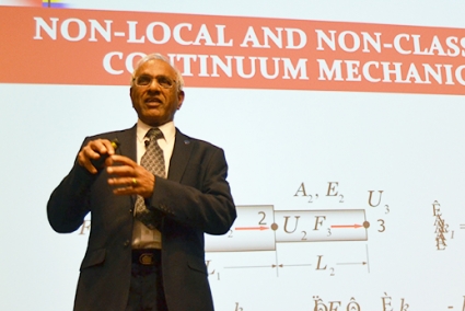 Reddy discusses applied mechanics at Talbot Lecture | Mechanical ...