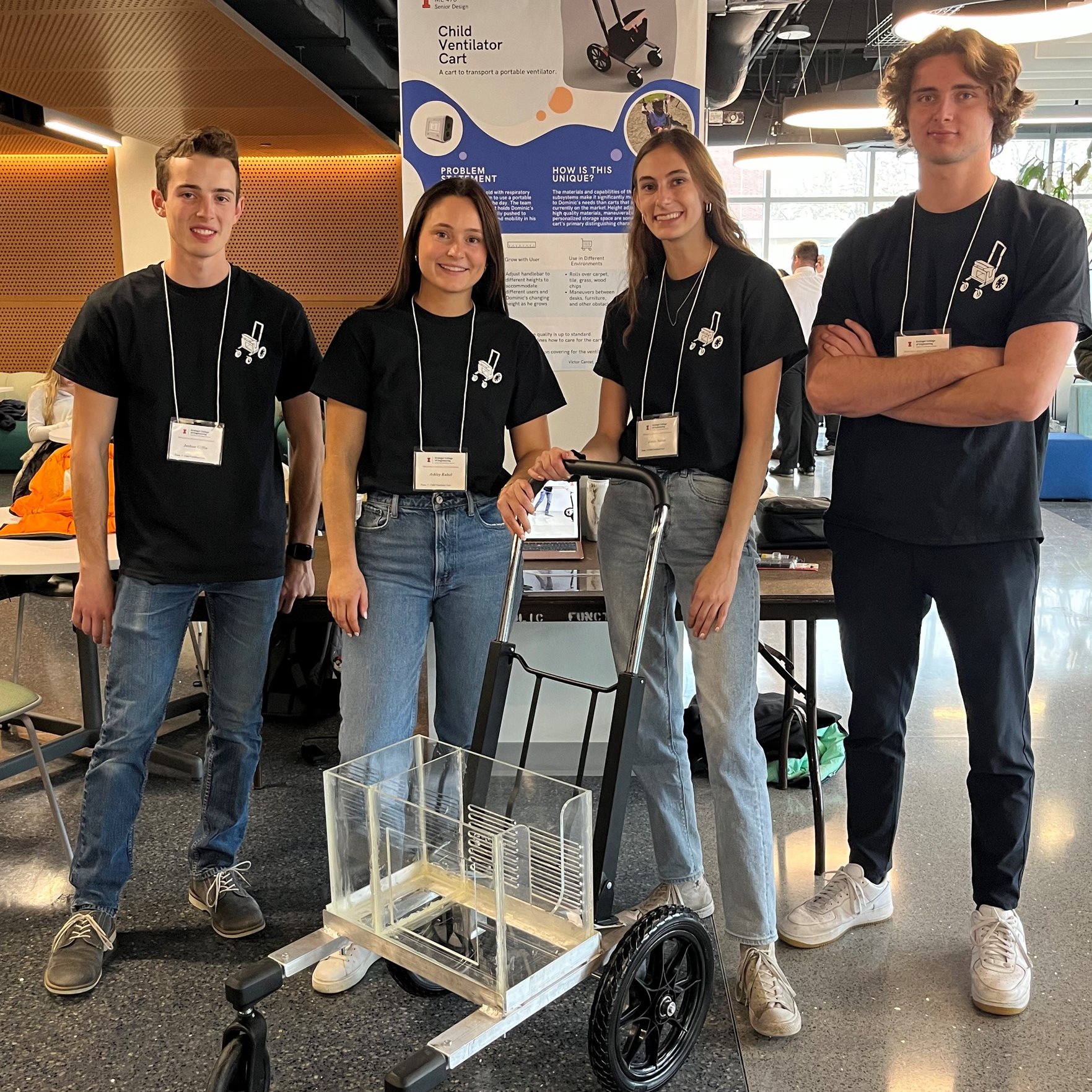 Human-centered design at heart of ventilator cart created for young patient | Mechanical Science ...