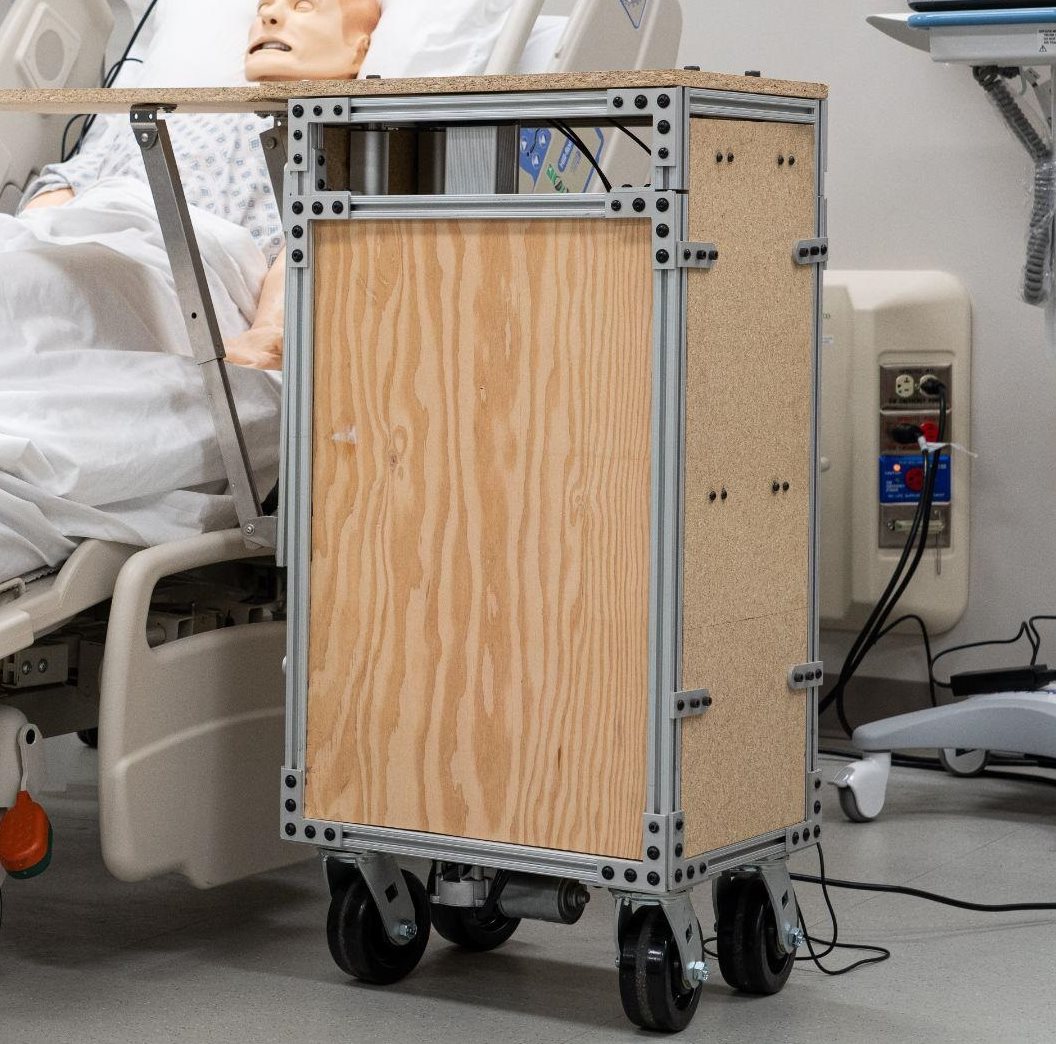 ME 470 teams help physician innovators bring new hospital bedside table ...