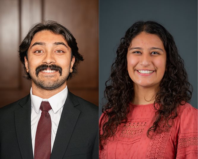 Two outstanding MechSE undergrads named Knights of St. Patrick ...